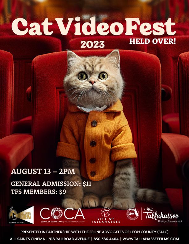 Cat Video Fest 2023 (held over!) | Tallahassee Film Society